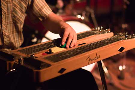 Lap steel guitar